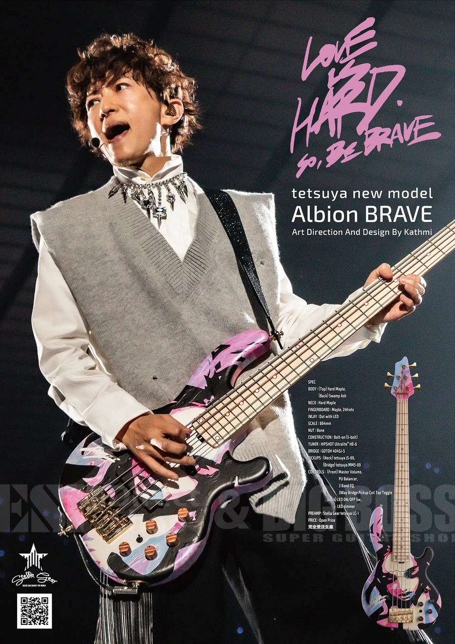 STELLA GEAR Albion BRAVE Art Direction and Design by KATHMI（新品/送料無料）【楽器 ...