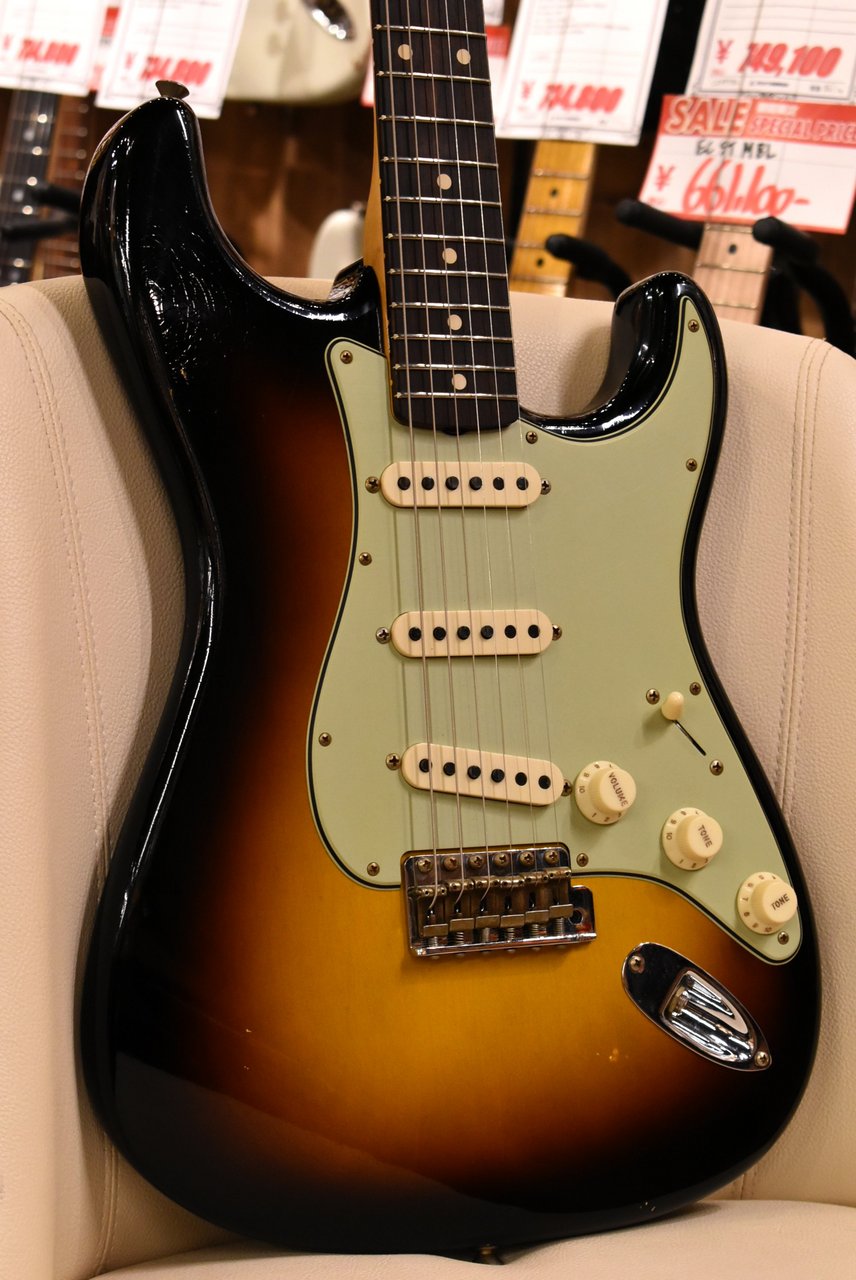 Fender Custom Shop 1960 Stratocaster J.Relic Wide Fade 2-Color Sunburst ...