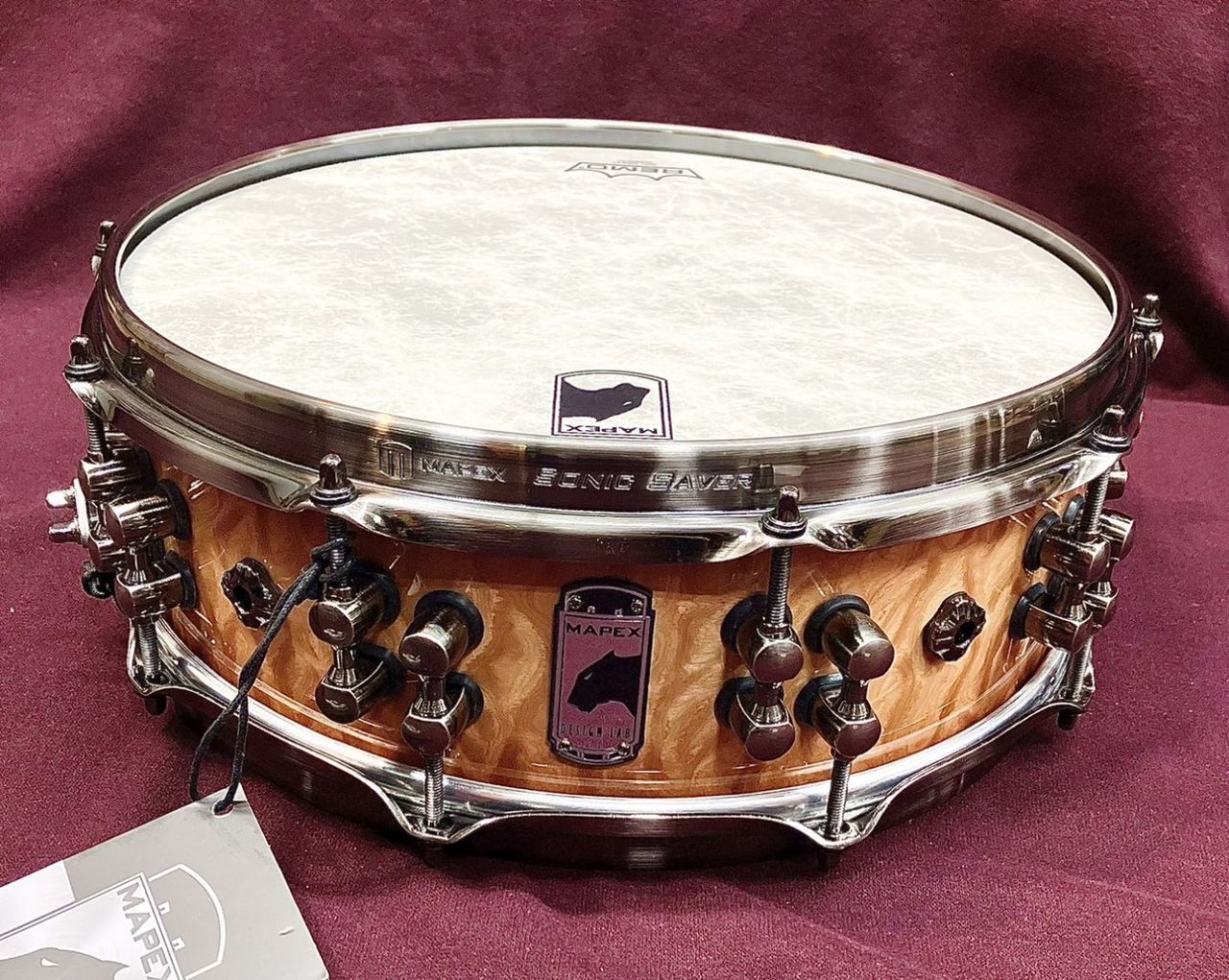 Mapex BLACK PANTHER DESIGN LAB ARTIST SNARE / RUSS MILLER / VERSATUS 14 ...