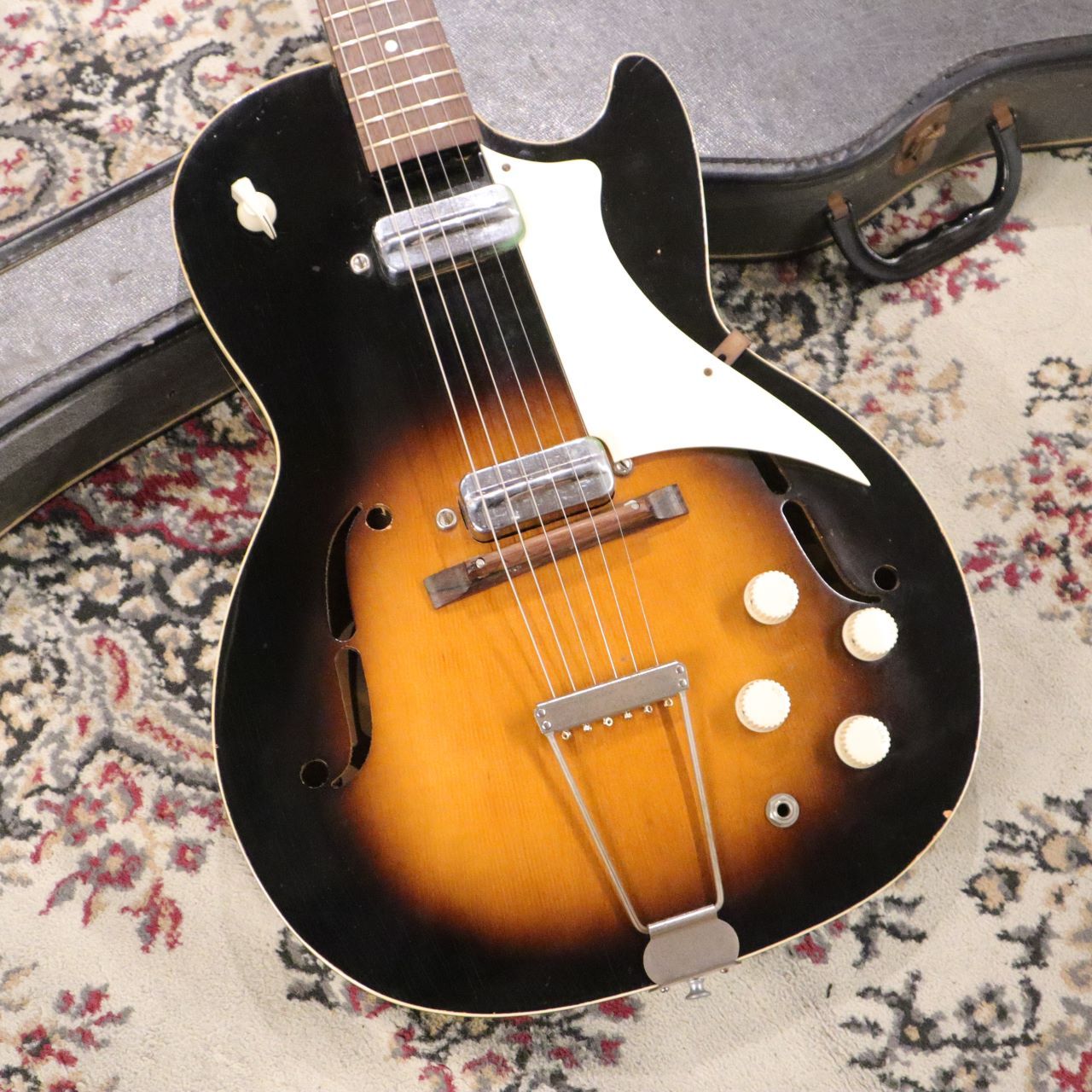 KAY 【Speed Bump Pickup】 1960s Speed Demon 2-Pickups ～Sunburst～ [2.77kg ...