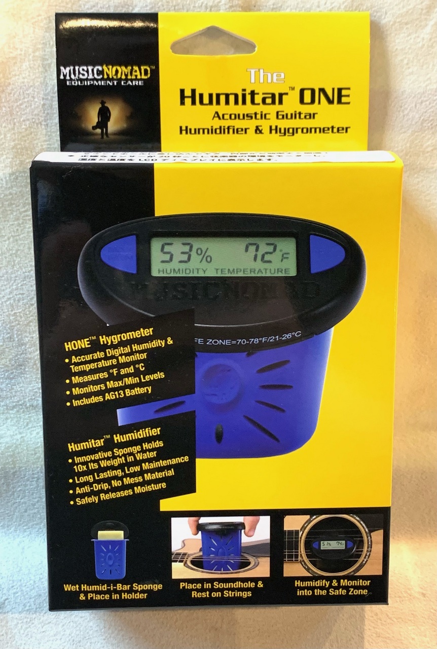 MUSIC NOMAD MN311 -The Humitar ONE – Acoustic Guitar Humidifier ...