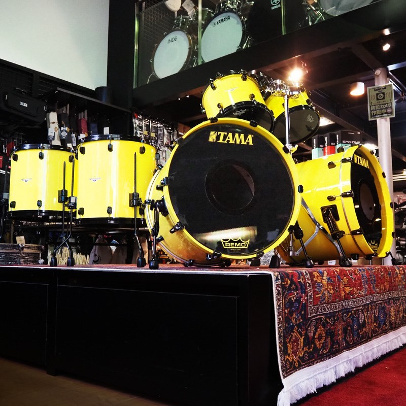 Tama 【LIMITED EDITION】Lars Ulrich 40th Anniversary Signature Drum Kit ...