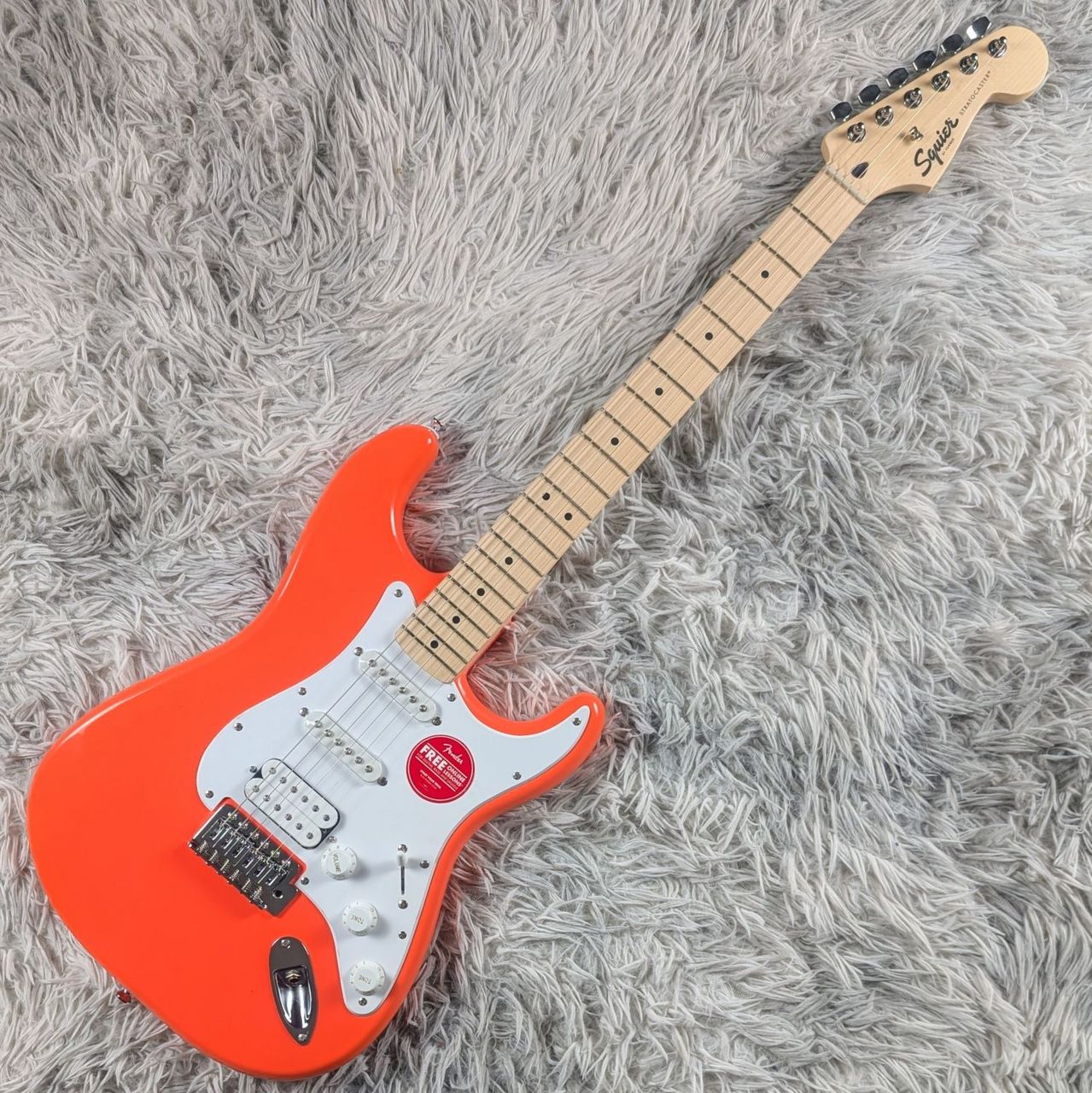 Squier by Fender SONIC STRATOCASTER HSS Maple Fingerboard White ...