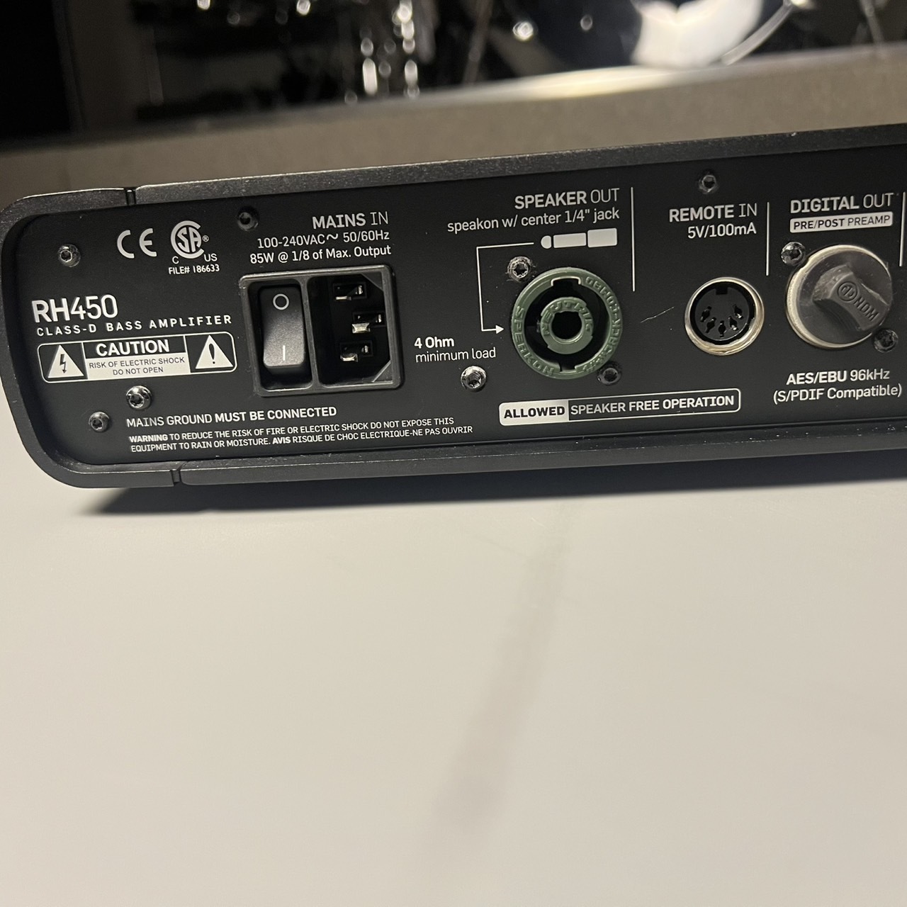 tc electronic RH450 【現物写真】【ベース用ヘッドアンプ】（中古/送料無料）【楽器検索デジマート】