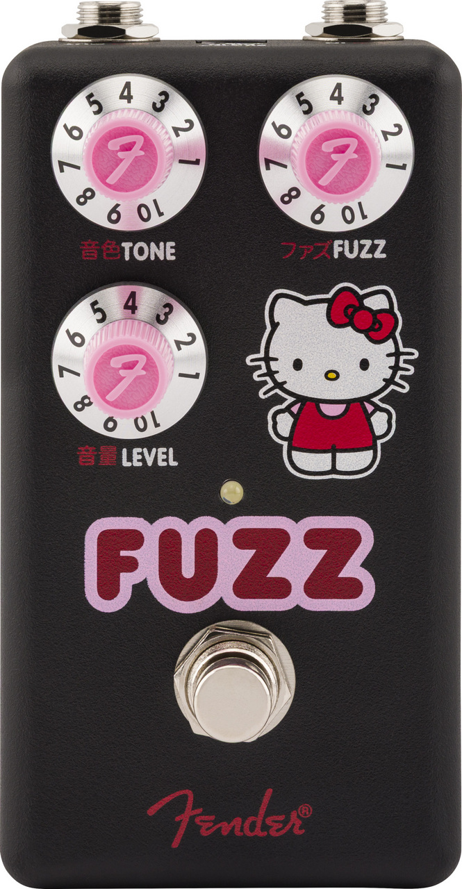 Fender Fender x Hello Kitty Fuzz Pedal Black【松戸店】（新品）【楽器検索デジマート】