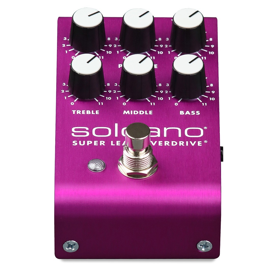 Soldano SLO Pedal Purple Anodized Super Lead Overdrive Limited Edition ...