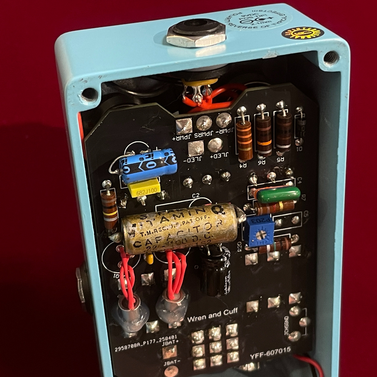 Wren and Cuff Creations Your Face 60s Vitamin Q Mod "Blue" 【限定モディファイ ...