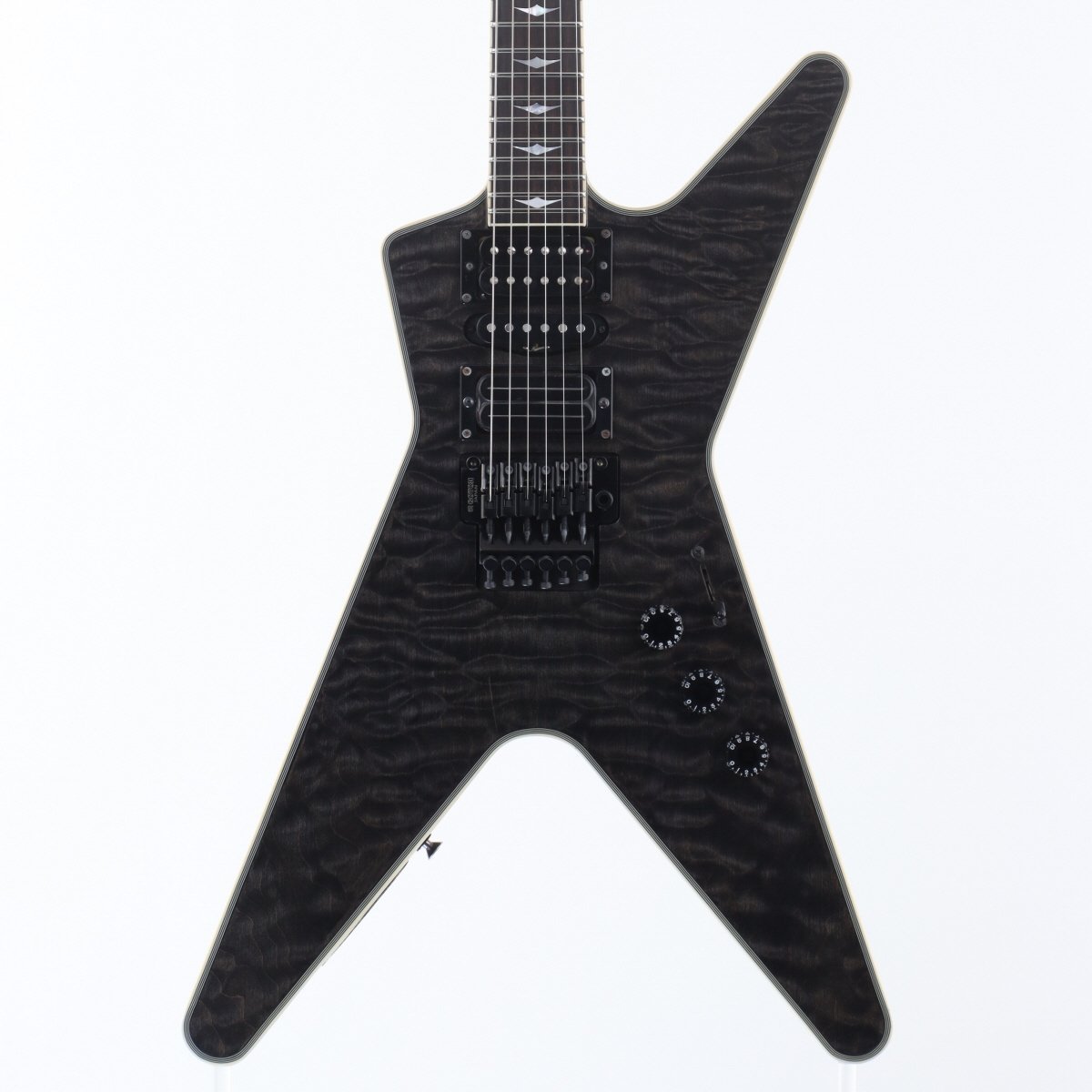 DEAN DCR ♯8 ML Switchblade QM Trans Black 【梅田店】（中古/送料無料）【楽器検索デジマート】