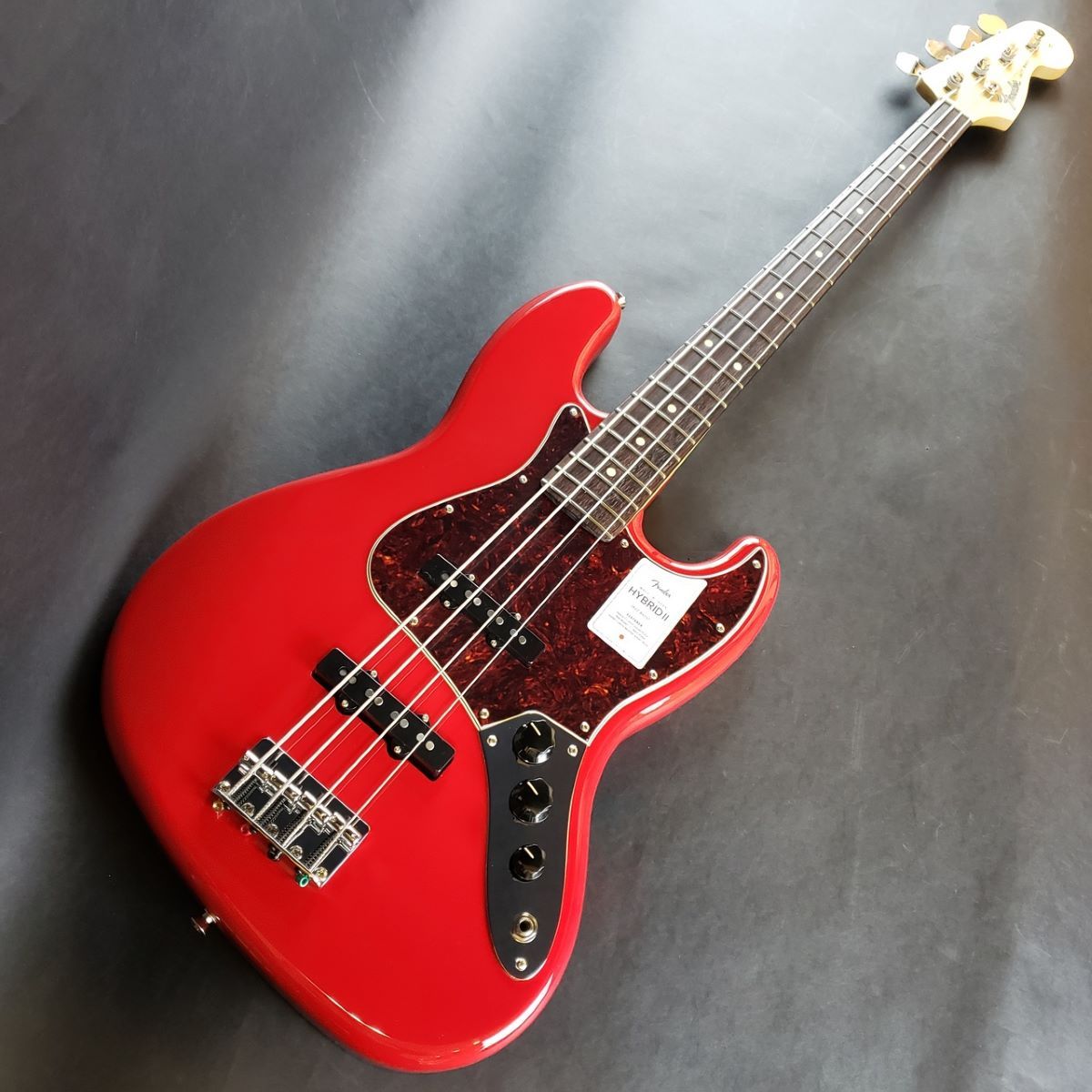 Fender Made in Japan Hybrid II Jazz Bass Modena Red【現物画像】（新品特価/送料無料）【楽器 ...