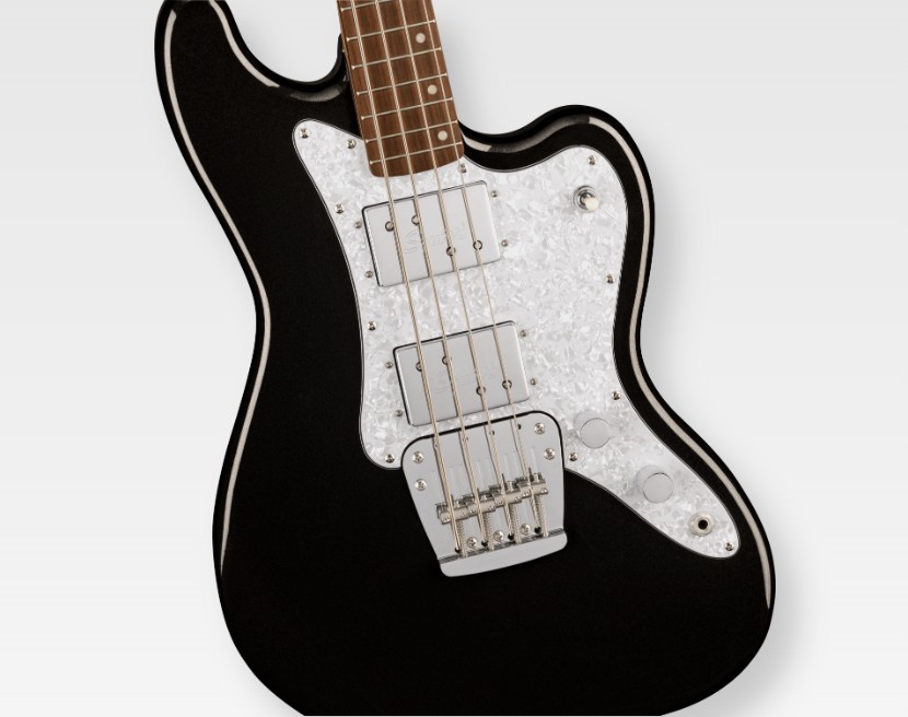 Squier by Fender Paranormal Rascal Bass HH / Metallic Black【特価】（新品/送料無料 ...