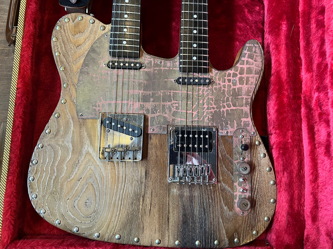 Paoletti Guitars NANCY WINE DOUBLE NECK （中古）【楽器検索デジマート】