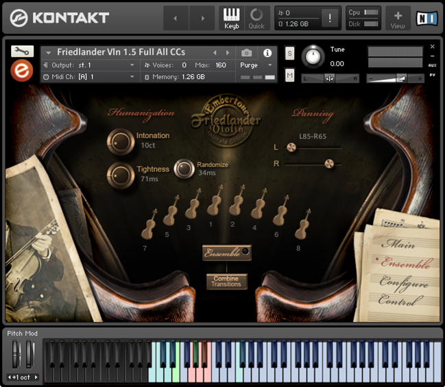 EMBERTONE FRIEDLANDER VIOLIN（新品/送料無料）【楽器検索デジマート】