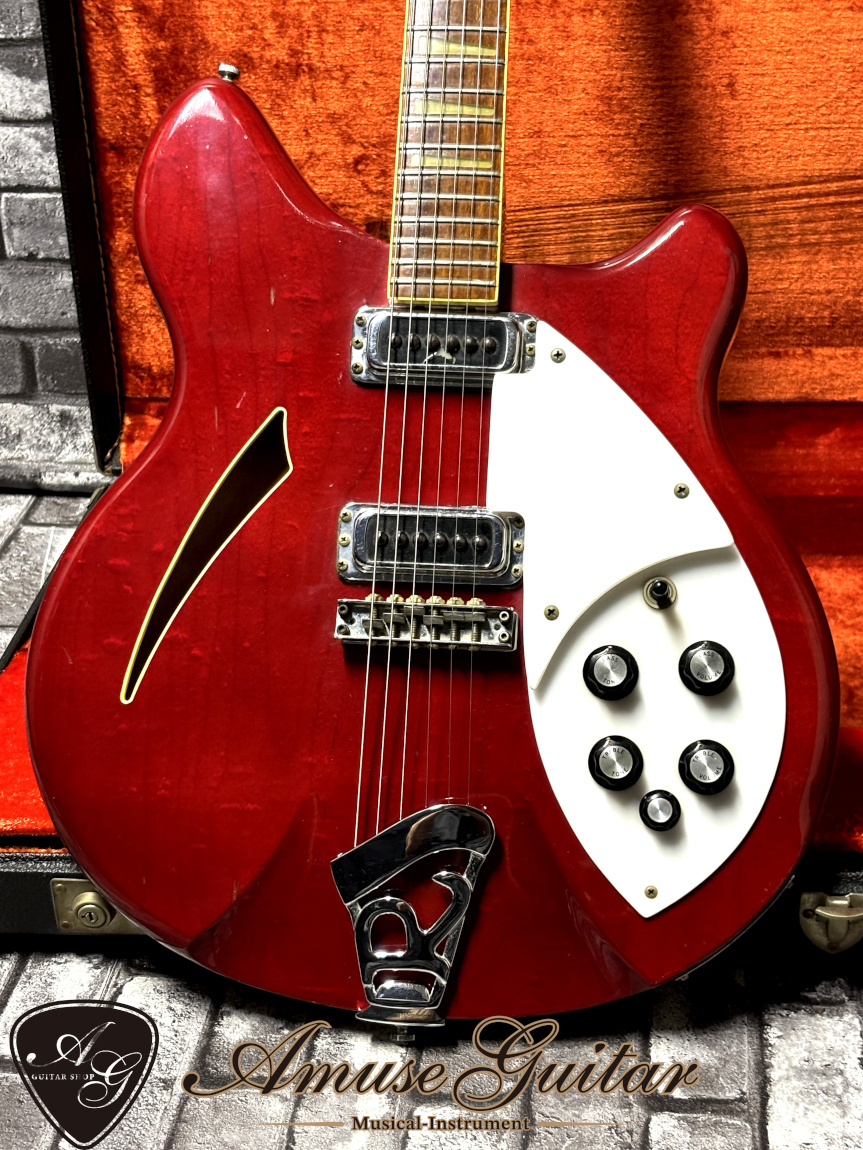 Rickenbacker 360 # Burgandy 1975年製【Beautiful Rare Color】"Full Original ...