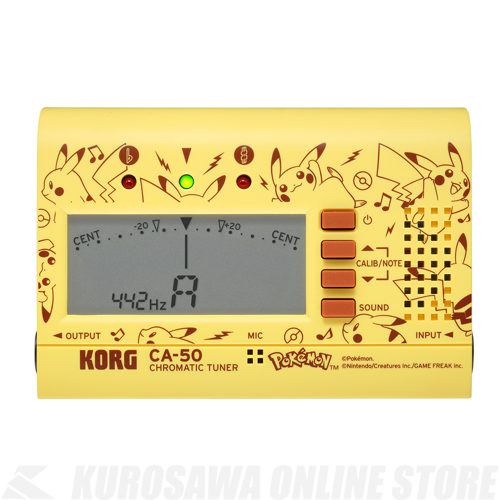 KORG CA-50C P025【ポケモンコラボモデル】【限定品】《クロマチックチューナー》（新品）【楽器検索デジマート】