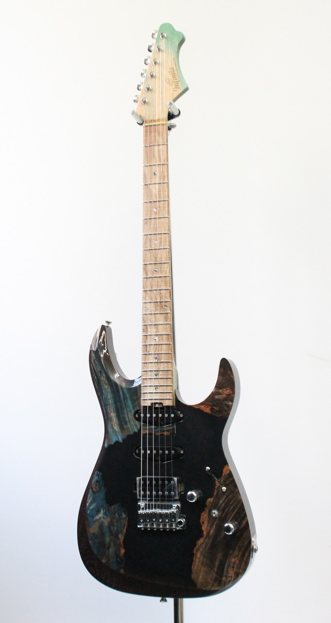 infinite Trad Fullsize Dinky ST Stabilized Maple / Black & Blue【特別なショー ...