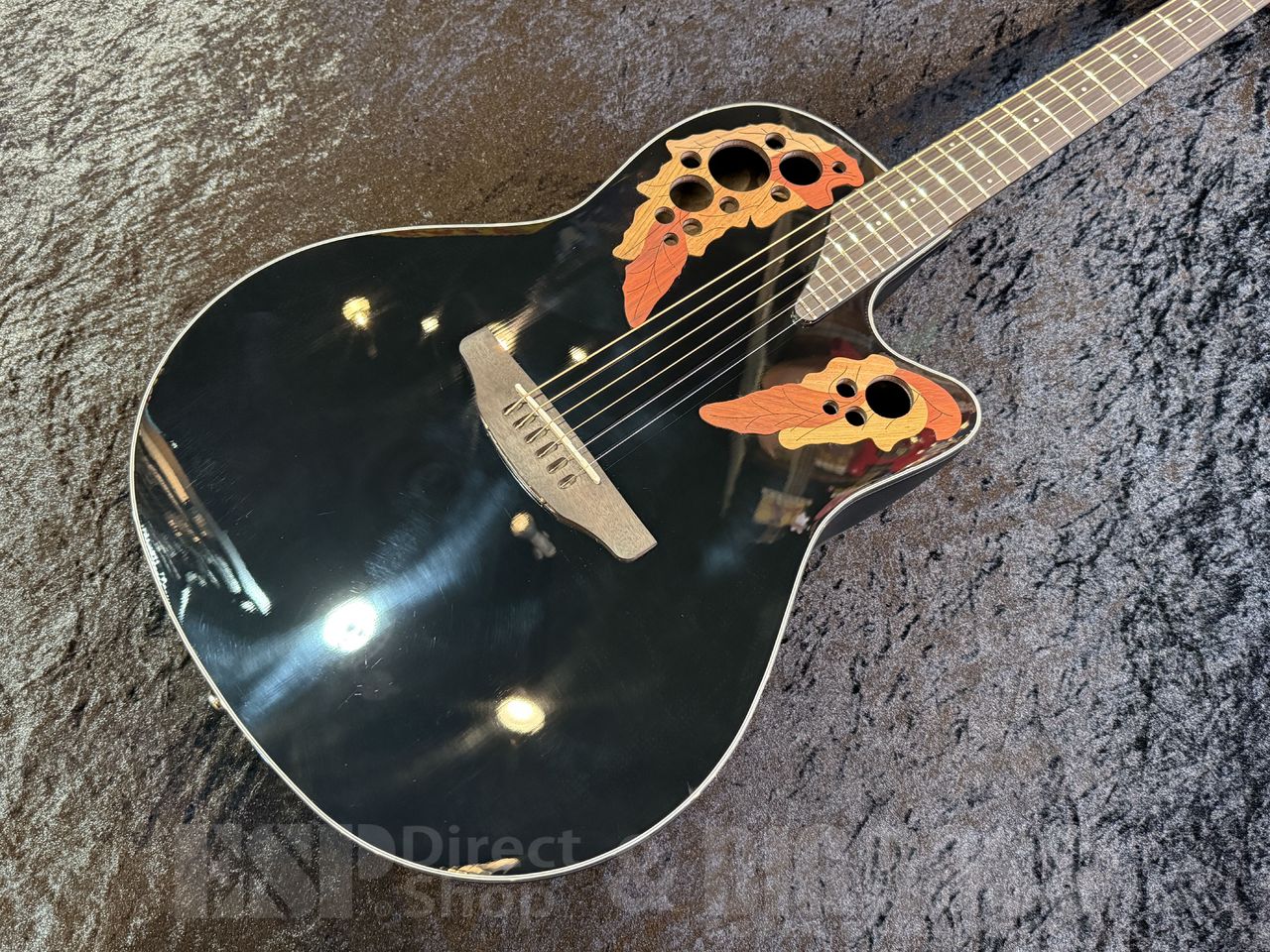 Ovation Celebrity Elite CE44 【Black】（新品/送料無料）【楽器検索デジマート】