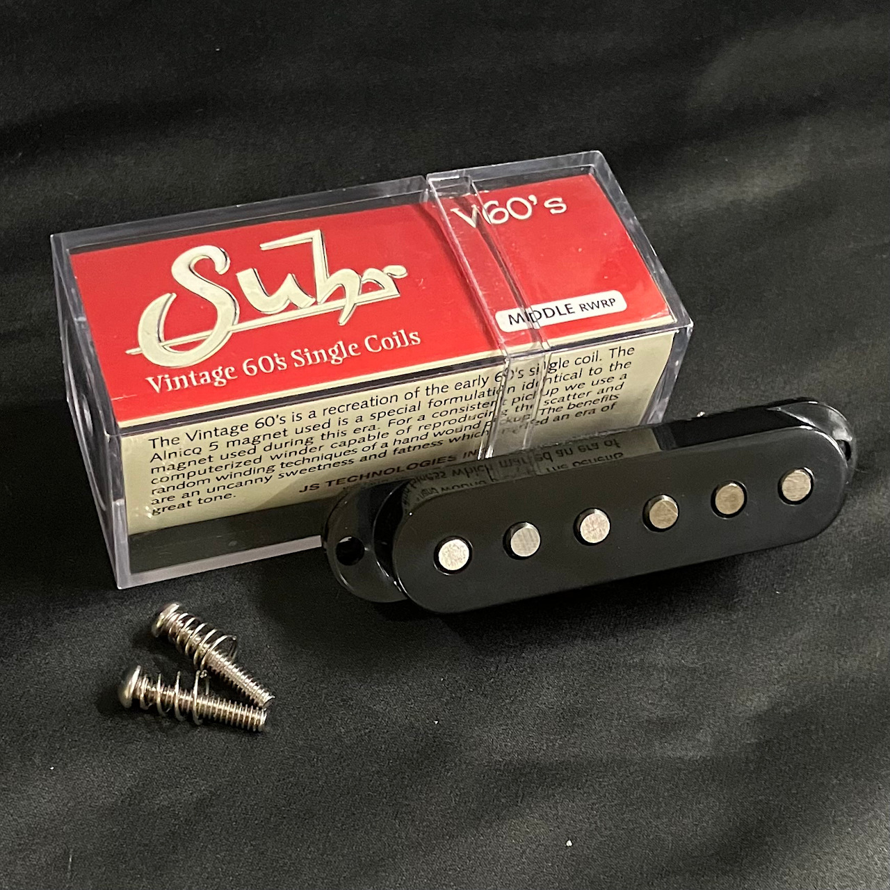 Suhr V60 Middle RWRP (Black)【サー/STギター用/シングルピックアップ/センター】（B級特価）【楽器検索デジマート】