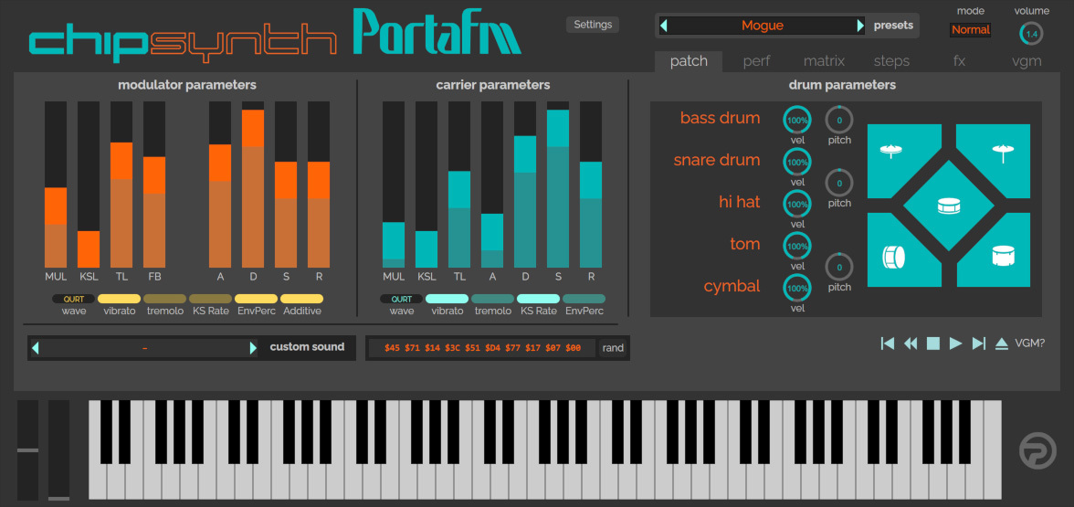 PLOGUE CHIPSYNTH PortaFM（新品/送料無料）【楽器検索デジマート】