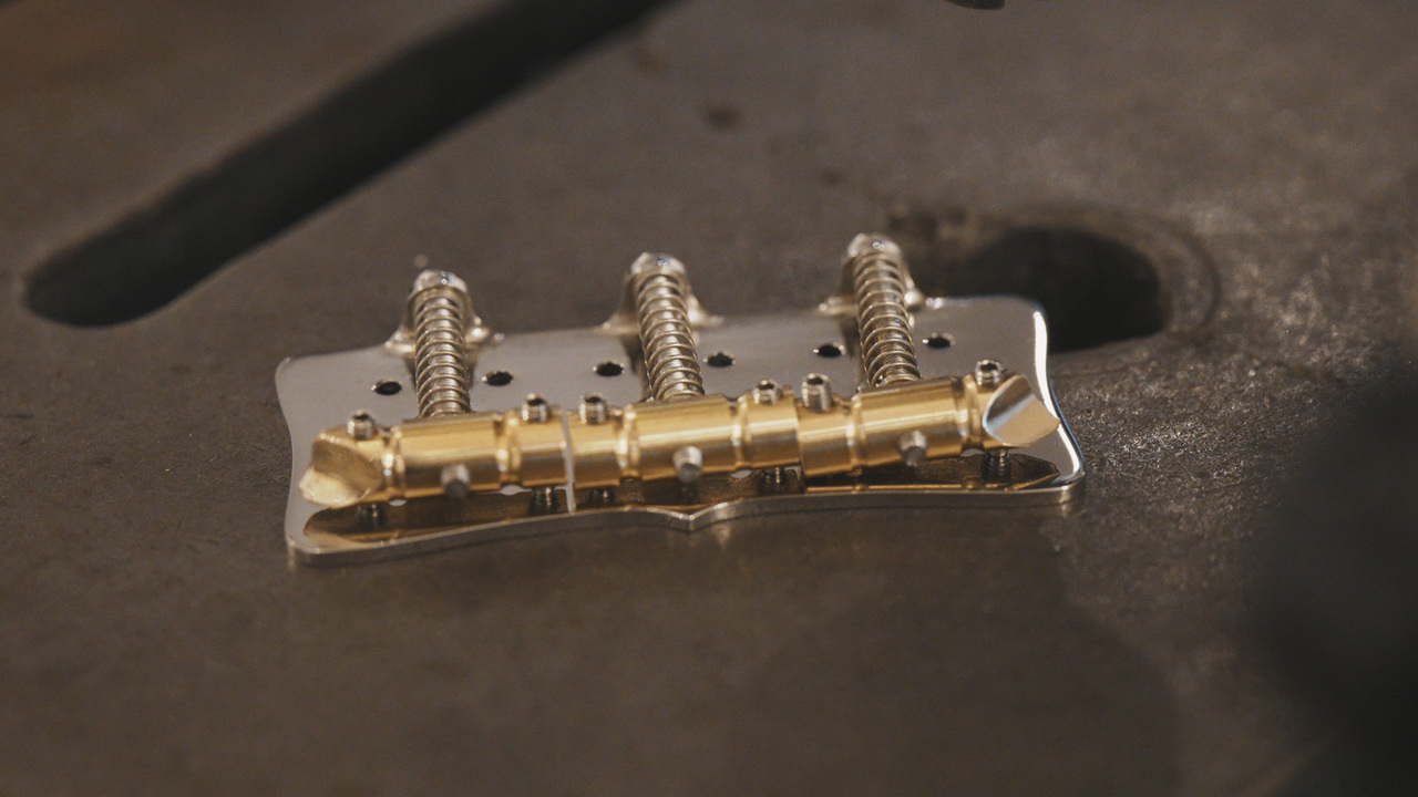 Slusser Handmade Guitars Retrofit Custom Saddles (テレキャスター用・カスタムパーツ)（新品 ...