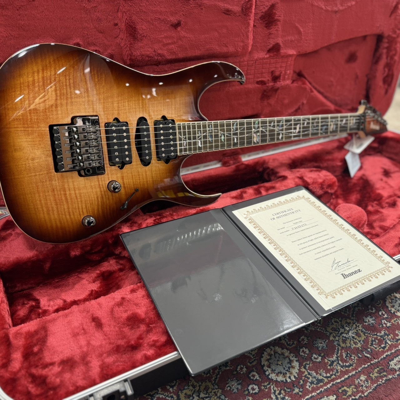 Ibanez RG8570-BSR【現物写真】（新品/送料無料）【楽器検索デジマート】