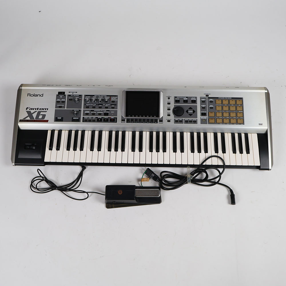 Roland 【中古】 シンセサイザー ROLAND FANTOM-X6 Audio Track Expansion ローランド（中古/送料 ...