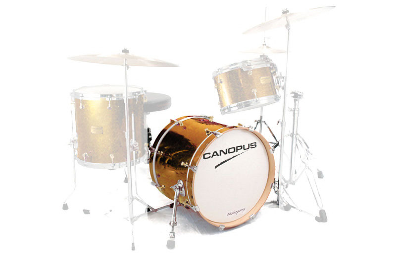 canopus CANOPUS Mahogany 14x18 BD Gold Spkl. Wrap（新品/送料無料）【楽器検索デジマート】
