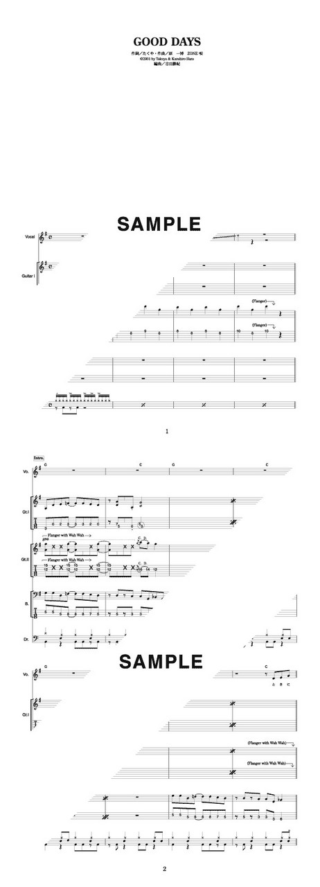 ZONE GOOD DAYS（新品/送料無料）【楽器検索デジマート】