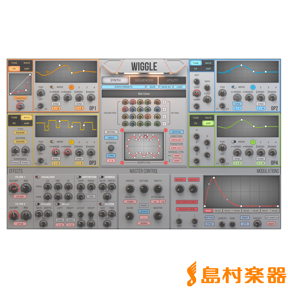 2nd Sense Audio WIGGLE ソフトウェアシンセサイザー（新品/送料無料）【楽器検索デジマート】