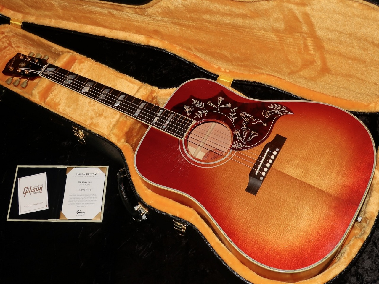 Gibson Custom Shop Murphy Lab Acoustic Collection 1960 Hummingbird ...
