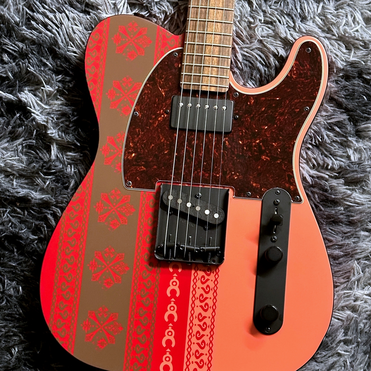 Fender Monster Hunter Rathalos Telecaster Rathalos Red #409【WINTER ...