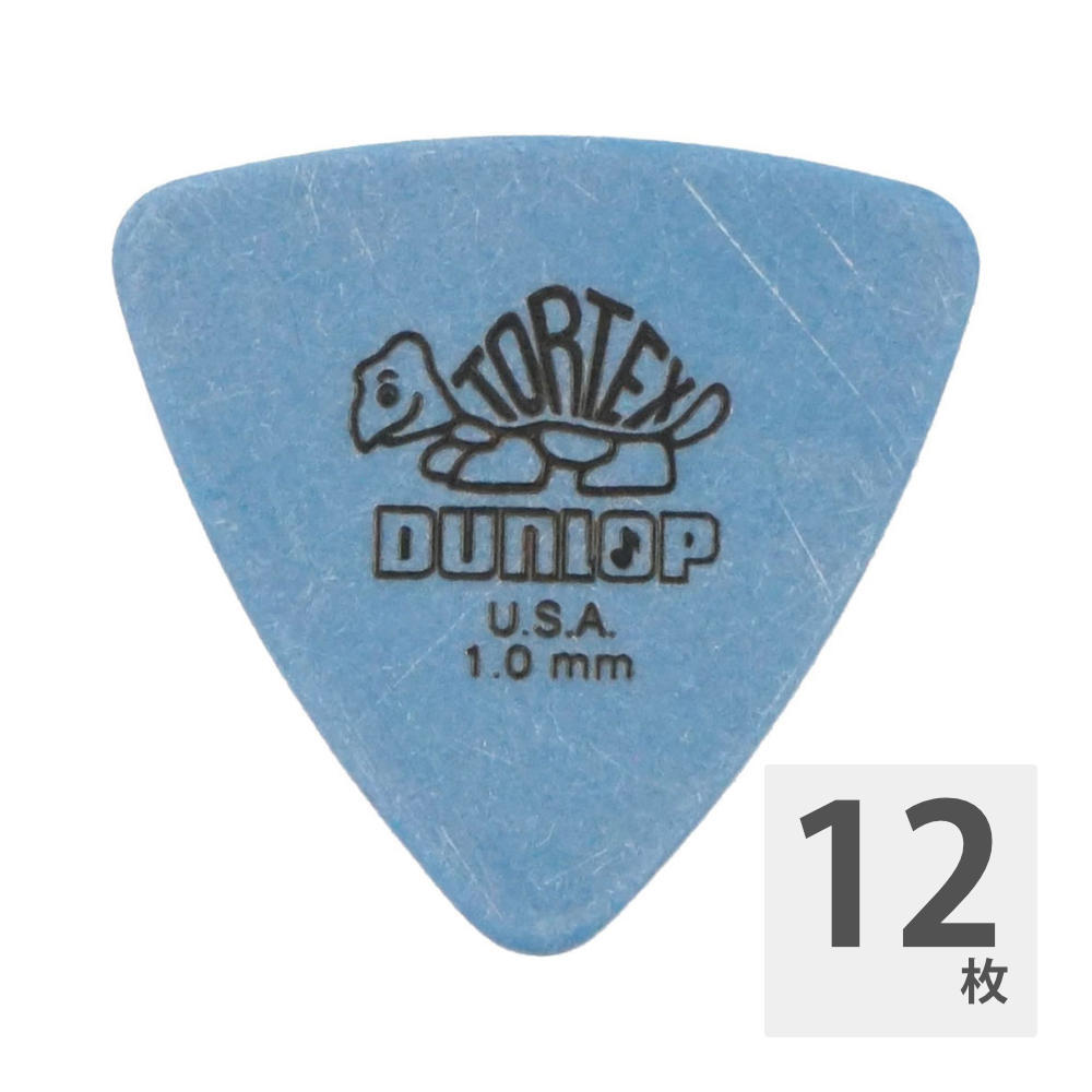 Jim Dunlop TORTEX TRI BLUE×12枚（新品/送料無料）【楽器検索デジマート】
