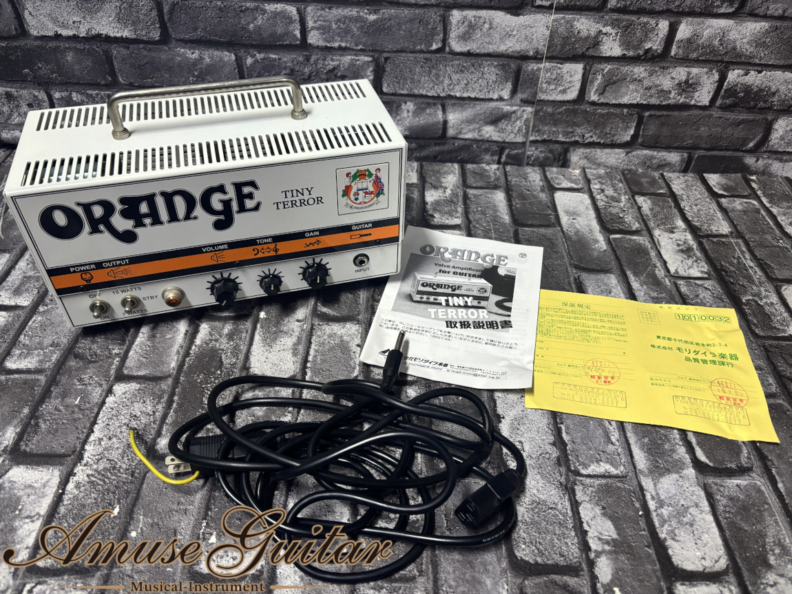 ORANGE Tiny Terror w/ PPC112 Cabinet Set【Celestion Vintage 30×1 ~ 15/7 Watts ~ 100V】（中古）【楽器検索デジマート】