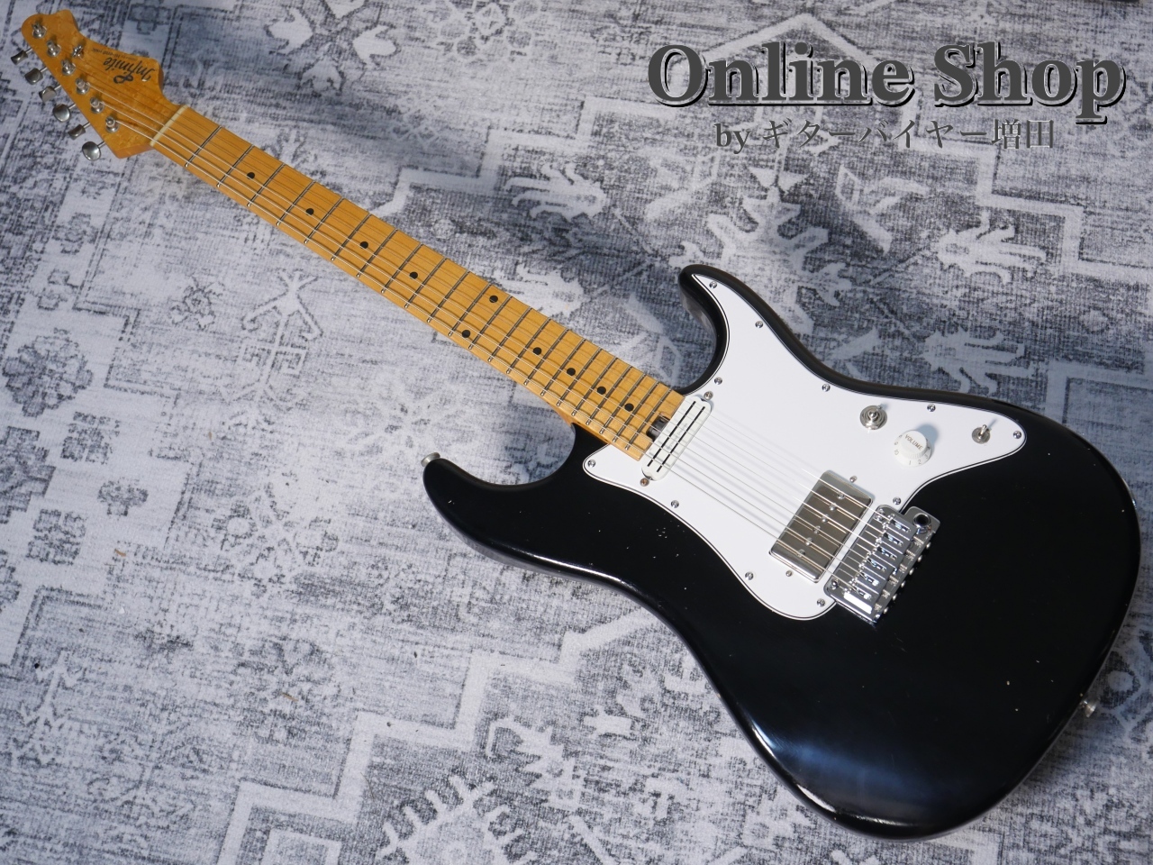 infinite 【解説・試奏動画】2020s Semi-Order Trad ST Solid Black（中古）【楽器検索デジマート】