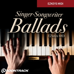 TOONTRACK Keys MIDI - Singer-Songwriter Ballads（新品/送料無料）【楽器検索デジマート】