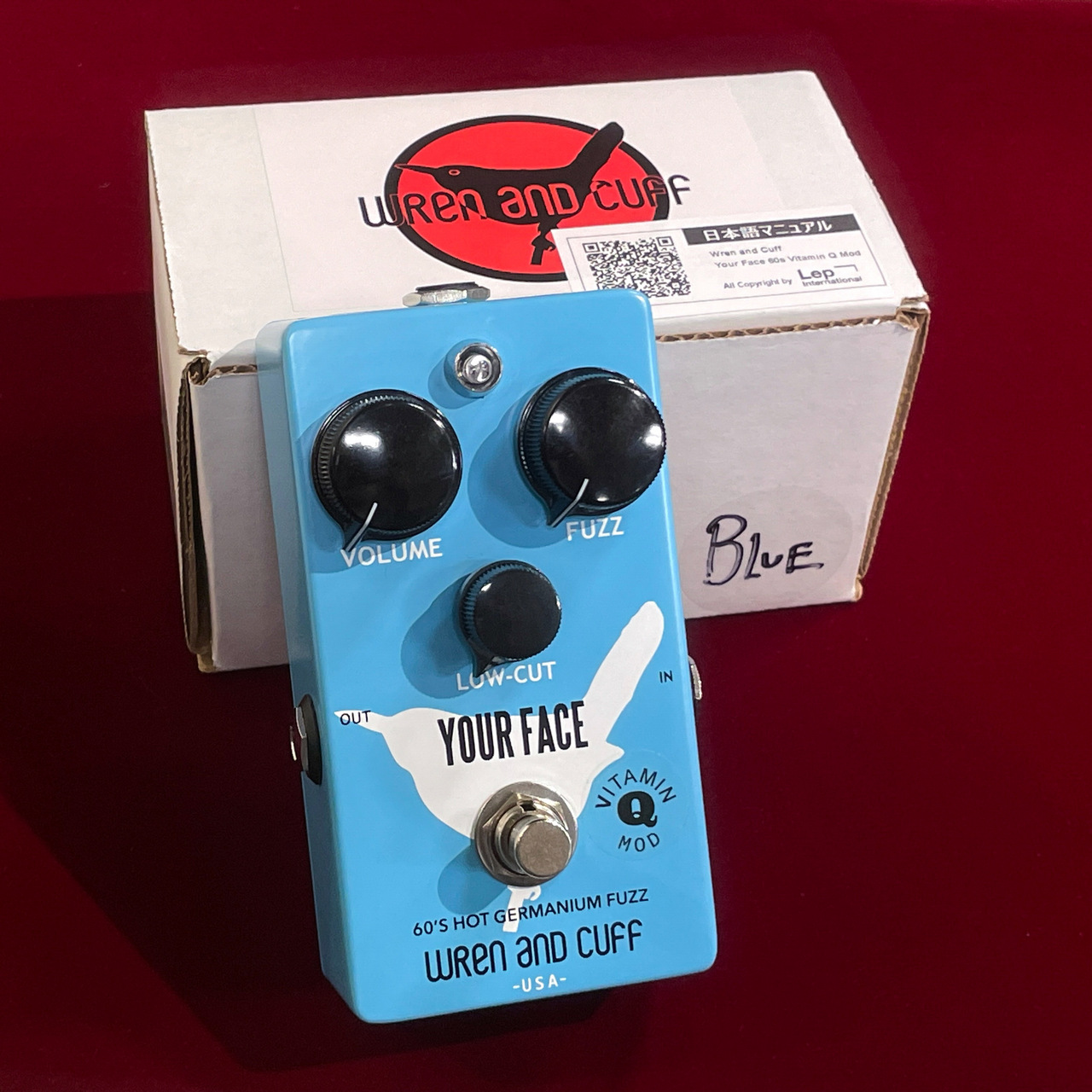 Wren and Cuff Creations Your Face 60s Vitamin Q Mod "Blue" 【限定モディファイ ...