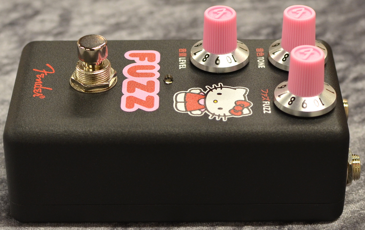 Fender x Hello Kitty Black Fuzz Pedal 【未展示品】【即納可能】（新品/送料無料）【楽器検索デジマート】