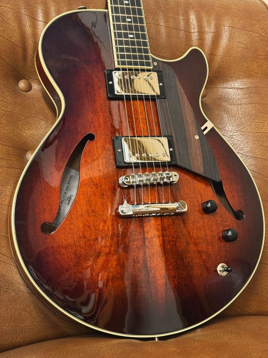 Sadowsky Guitars Archtop Semi Hollow Model Koa Brown Burst（新品/送料無料）【楽器検索デジマート】