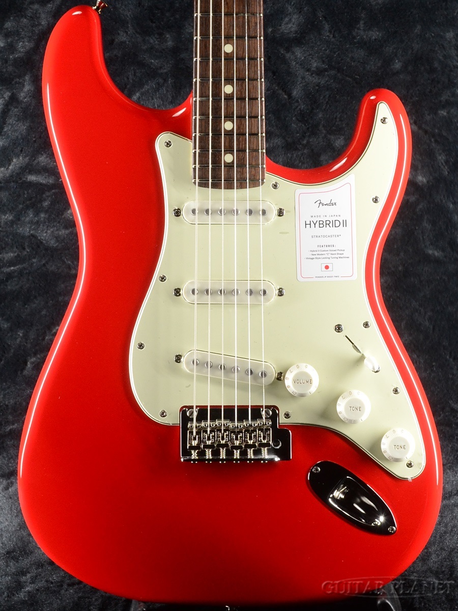 Fender Made In Japan Hybrid II Stratocaster -Modena Red / Rosewood-【ローン ...