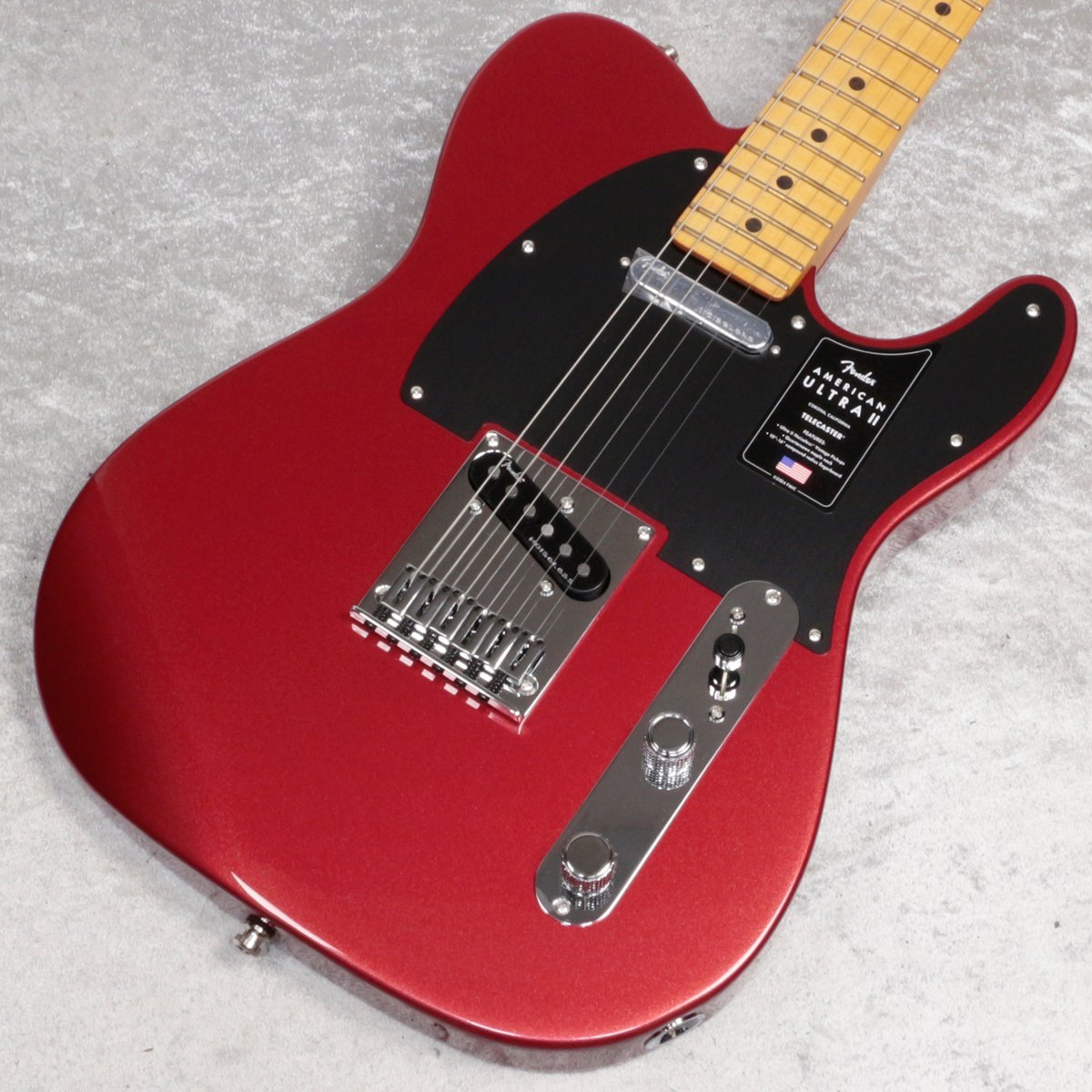 Fender American Ultra II Telecaster Maple Fingerboard Sinister Red【新宿店 ...