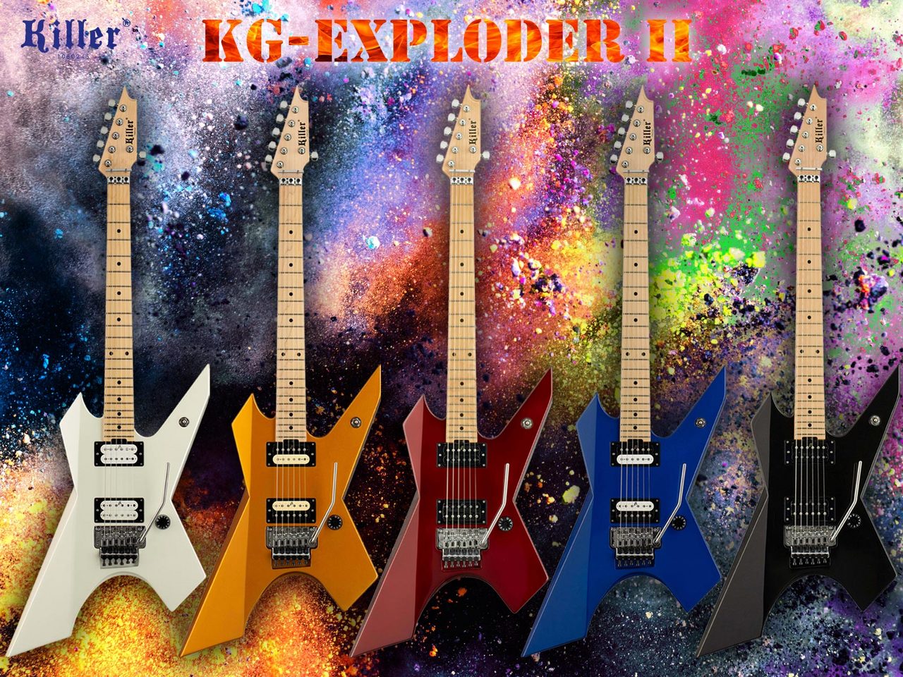 Killer KG-Exploder II (Vintage Gold)（新品/送料無料）【楽器検索デジマート】