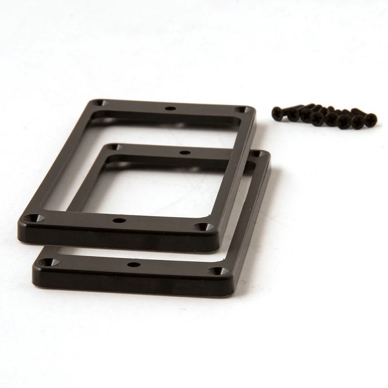 Paul Reed Smith(PRS) Humbucker Pickup Rings (2)， Straight，Black (Trem ...