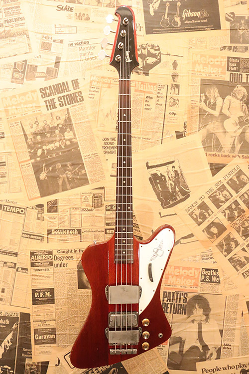 Gibson 1964 Thunderbird IV "Original Cherry Red Finish"（ビンテージ）【楽器検索デジマート】