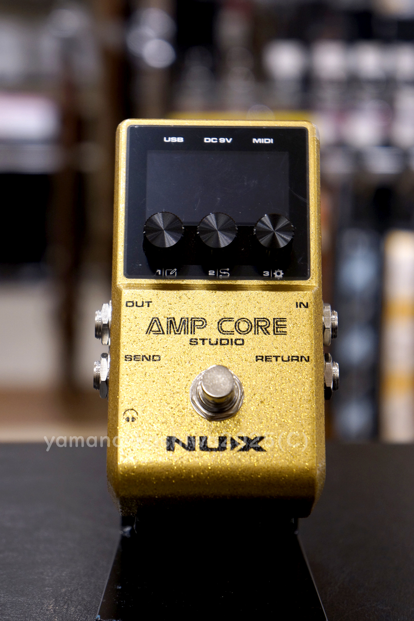 nux Amp Core Studio -Amp Modeler & IR Pedal-（新品特価）【楽器検索デジマート】