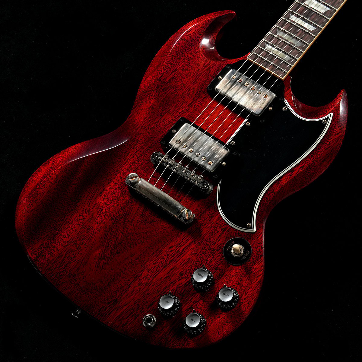 Gibson Custom Shop 1961 Les Paul SG Standard Reissue Stop Bar VOS Cherry Red(重量:3.13kg)【渋谷店】（新品 ...