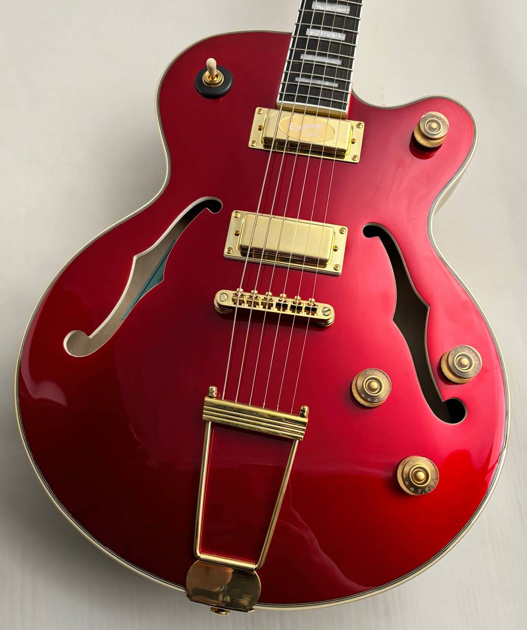 Epiphone UpTown Kat ES -Ruby Red Metallic- #23051510805 ≒3.34kg【お好みの弦高で ...