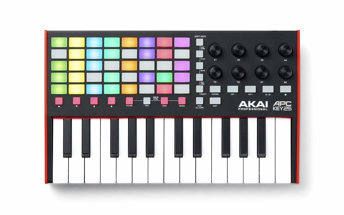 AKAI APC Key 25 MK2 Ableton Live コントロール対応 MIDIキーボー ド【WEBSHOP】（新品）【楽器検索 ...