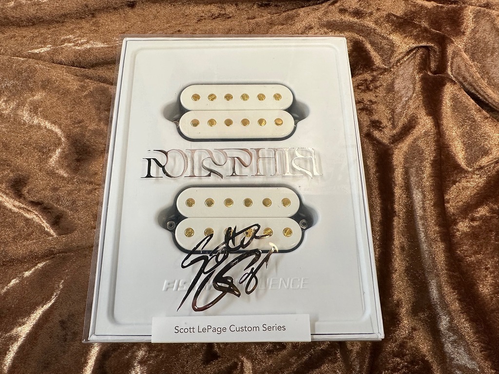 FISHMAN SCOTT LEPAGE CUSTOM SERIES HUMBUCKER PICKUPS SET WHITE（新品/送料無料）【楽器検索デジマート】