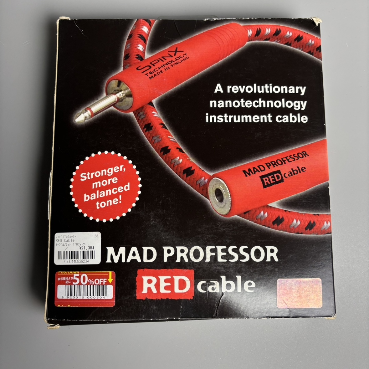 MAD PROFESSOR RED Cable 延長用ケーブル【長期展示特価】【現物画像】（新品特価/送料無料）【楽器検索デジマート】