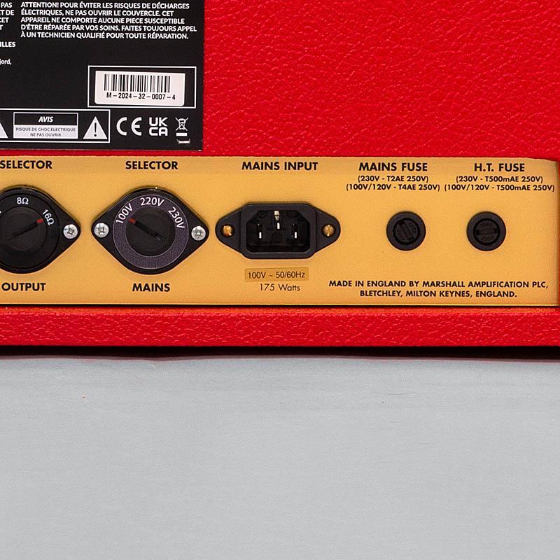 Marshall 1987X [RED for Design Store]（アンプ ヘッド マーシャル）（新品）【楽器検索デジマート】