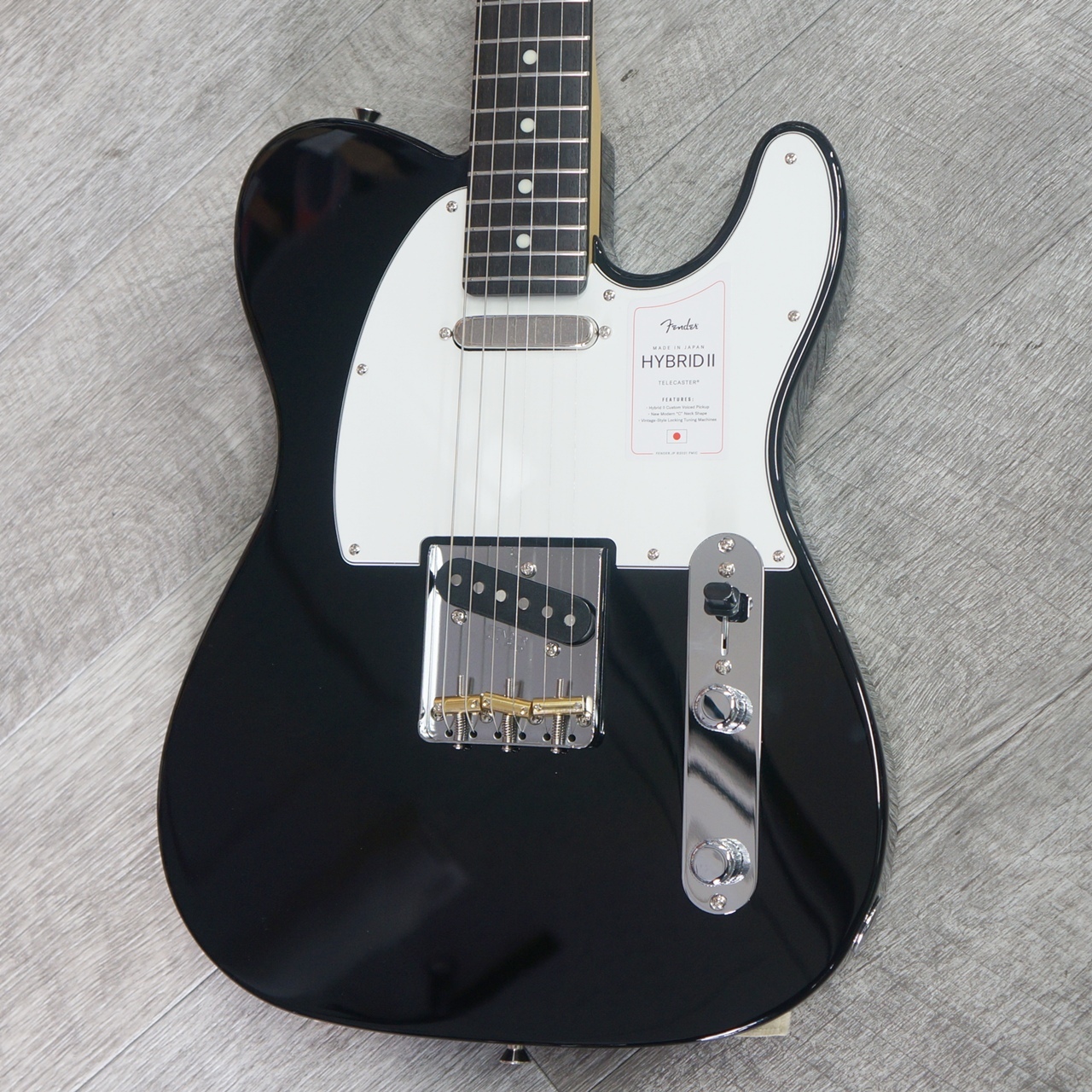 Fender Made in Japan Hybrid II Telecaster (Black)（新品）【楽器検索デジマート】